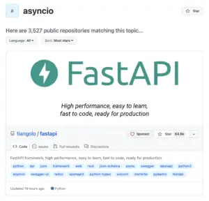 Python Asyncio Libraries: 5 Places Where To Find Them - Super Fast Python