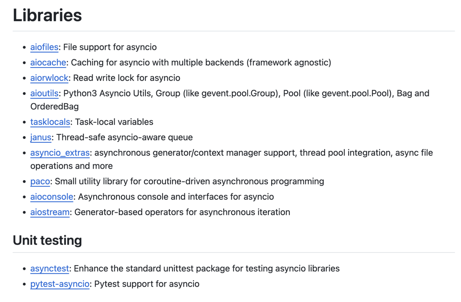 Python Asyncio Libraries 5 Places Where To Find Them Super Fast Python