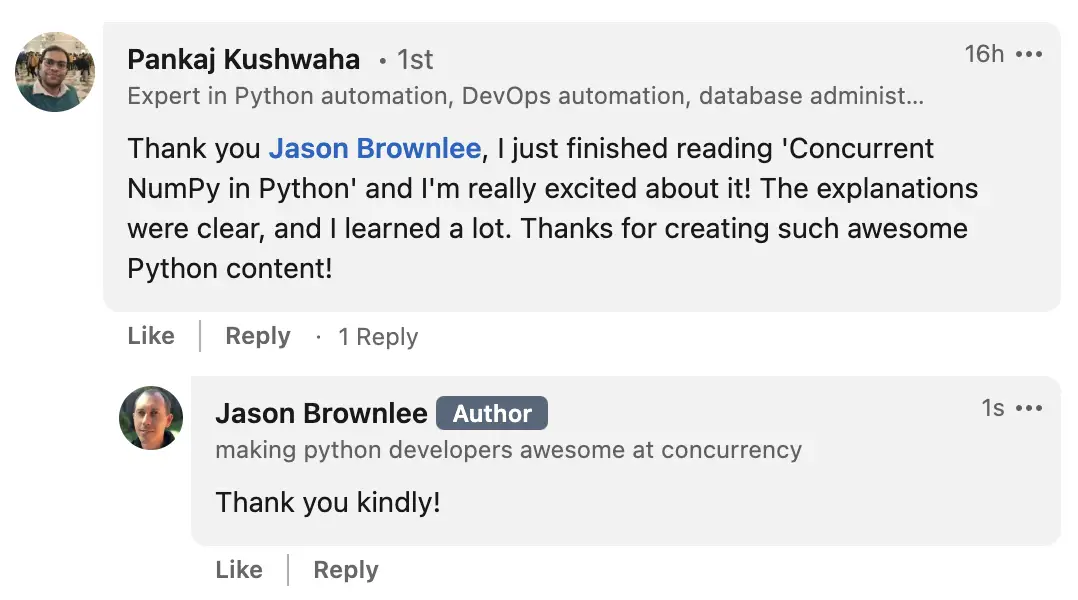 Praise for SuperFastPython - Super Fast Python